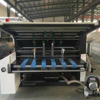 China 6kw Paper Flute Laminating Machine Semi Automatic For Corrugated Cardboard for sale