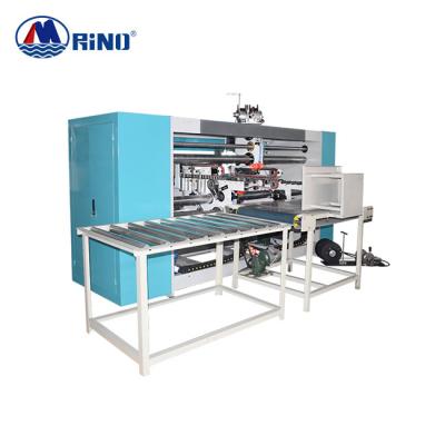 China Cardboard Automatic Stitcher Machine Four Servo Drive PLC Control System for sale