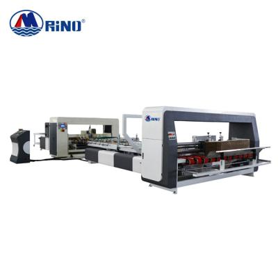 China 10KW Stitcher Carton Folder Gluer Machine 40-60 Pieces/Min for sale