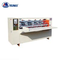 China RINO Thin Blade Slitting Machine 4000W For Carton Box Making for sale
