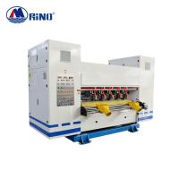 China 160m/Min Thin Blade Slitter Scorer Machine , 1600mm Touch Screen Slitter Scorer Corrugated for sale