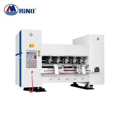 China 2200mm Paper Cardboard Thin Blade Slitter Scorer Machine 5 Blades 8 Scorer for sale