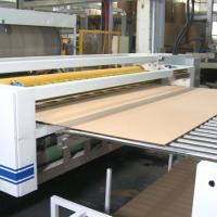 China 2200mm Paper Cardboard Thin Blade Slitter Scorer Machine 5 Blades 8 Scorer for sale
