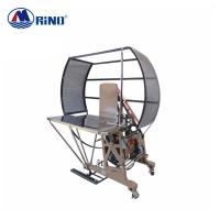 China RINO 1.2 knots/s Corrugated Box Strapping Machine , PE Carton Bundling Machine for sale