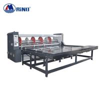 China 900mm Rotary Creaser Slotter Machine Adopts Chain Feeding Model for sale