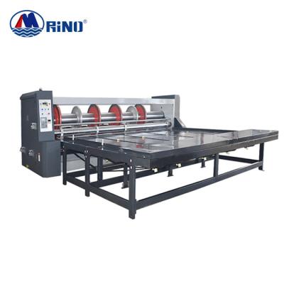 China 900mm Rotary Creaser Slotter Machine Adopts Chain Feeding Model for sale