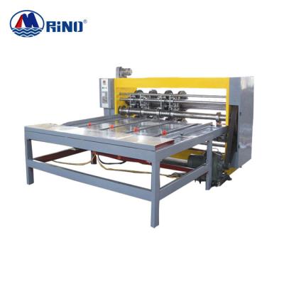 China 60pcs/min Corrugated Rotary Slotter Machine , 4kw Carton Box Slotting Machine for sale