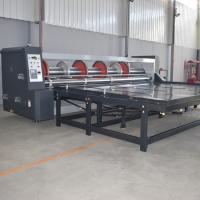 China RINO 1600mm Corrugated Box Slotting And Creasing Machine Chain Feeding for sale