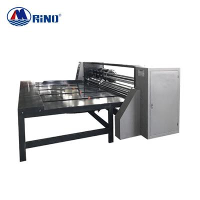 China Creasing Corrugated Rotary Slotter Machine 4000w Simple Maintenance for sale