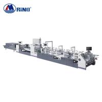 China RINO Folder And Gluer Machine 10T For 4 6 Corner Paper Boxes for sale