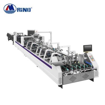 China Crash Lock Bottom Folding Gluing Machine 7000kgs For Paperboard for sale