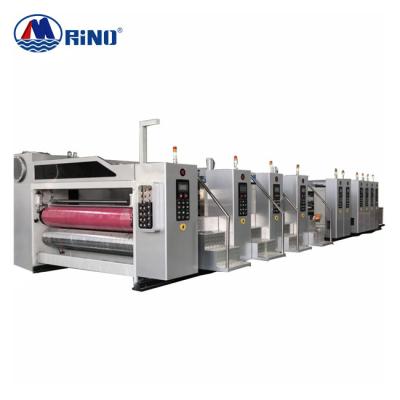 China 35T 5 Color Flexo Printing Machine For Corrugated Carton High Speed 200 Pcs/min for sale