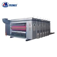 China CE Carton Box Flexo Printing Machine , 4 Color Printer Slotter Machine 30KW for sale