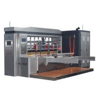 China 220V/380V Carton Box Flexo Printing Machine , CE Carton Printing Slotting Machine for sale
