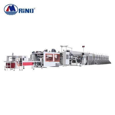 China 900mm Carton Flexo Printing Slotting Machine 300pcs/Min With 10'' Touch Screen for sale