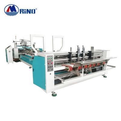 China Corrugated Carton Box Folder Gluer Machine 12kw CE Certification for sale