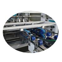 China 150m/Min Auto Carton Folder Gluer Machine 2600×1100mm For Corrugated Box for sale