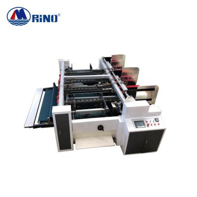 China Pressing Type Flexo Folder Gluer Machine Small Footprint Small Size for sale