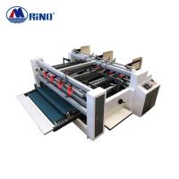 China Two Pieces Carton Box Folder Gluer Machine Semi Automatic 1500mm for sale