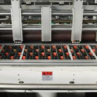 China 4000pcs/H Carton Box Die Cutting Machine With Lead Edge Feeding for sale