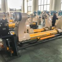 China Corrugated Board Paper Reel Stand 3 Tons Kraft Paper Holder Feeding for sale