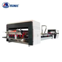 China 220pcs/Min Automatic Folder Gluer Stitcher Machine 7000kgs PLC Control for sale