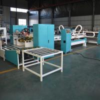 China RINO 17KW Automatic Folder Gluer Stitcher Machine , 7ply Carton Folding Gluing Machine for sale