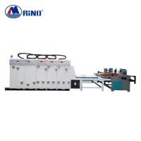 China 3 Colors Flexo Corrugated Box Printing Machine 11kw With Slotter Die Cutter for sale