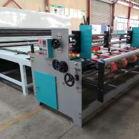 China 3 Colors Flexo Corrugated Box Printing Machine 11kw With Slotter Die Cutter for sale