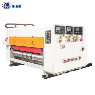 China Slotting 2 Color Flexographic Printing Machine 180 Pcs/Min For  Box for sale