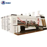 China 45KW Carton Box Flexo Printing Machine Two Color With Slotting Die Cutting for sale