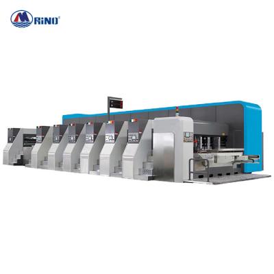 China Fixed Type Carton Flexo Printing Machine High Speed Slotting Die Cutting for sale