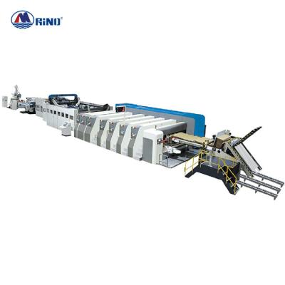 China Fixed Carton Flexo Printing Machine Slotting Die Cutting For Paste Box Linkage for sale