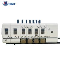 China Corrugated Carton Flexo 4 Color Printing Machine With Die Cutting for sale