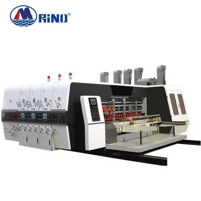 China 260pcs/Min 3 Color Carton Box Flexo Printing Machine For Corrugated Board for sale