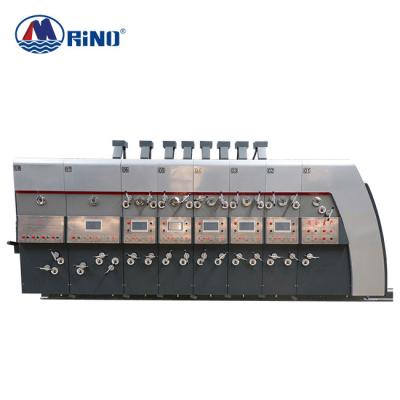 China 50Hz Automatic Four Color Flexo Printing Machine For Cartonbox for sale