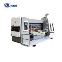 China 200Pcs/Min Carton Box Flexo Printing Machine 2 Color Lead Edge Feeding for sale