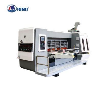 China 200Pcs/Min Carton Box Flexo Printing Machine 2 Color Lead Edge Feeding for sale