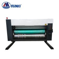 China Two Color Corrugated Box Flexo Printer With Die Cutter Maximum 100pcs/Min for sale