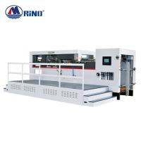 China Feeder Feeding Carton Box Die Cutting Machine With Stripping for sale
