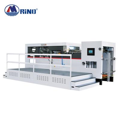 China Feeder Feeding Carton Box Die Cutting Machine With Stripping for sale
