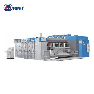 China Ceramics Two Color Carton Box Printing Machine Die Cutting Stacking for sale