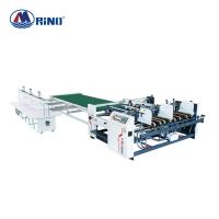 China Two Piece Cardboard Carton Box Folding Gluing Machine 90m/Min for sale