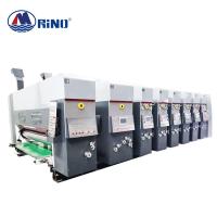 China 1400mm 5 Color Carton Box Flexo Printing Machine With Slotter Die Cutting for sale