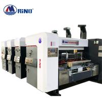 China 1728mm 2 Color Carton Box Corrugated Box Flexo Printer With Die Cutter for sale