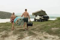 China U3 Rotomolded Rugged Rolling Cooler Customized 50QT Capacity for sale
