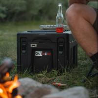 China U3+ LLDPE Rugged Rotomolded Cooler Box Customized 80QT Capacity for sale
