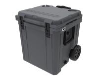 China 46L LLDPE Rotomolded Unbreakable Cooler Box Ice Retention Bear Resistant Waterproof Food Chair Chest Fishing Camping for sale