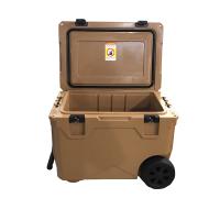 China Hot Sale Plastic in Stocks Large Size Locking Ice Cooler Box for sale
