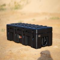 China High Quality 122L Stackable Plastic Gear Box Toolbox Shock and Pressure-Proof Customizable ODM Support for sale